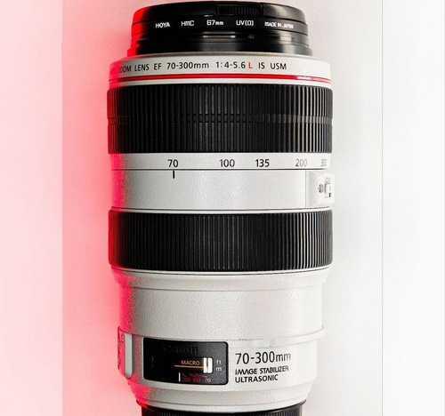 Объектив Canon 70-300mm f/4-5.6 L IS USM как новый