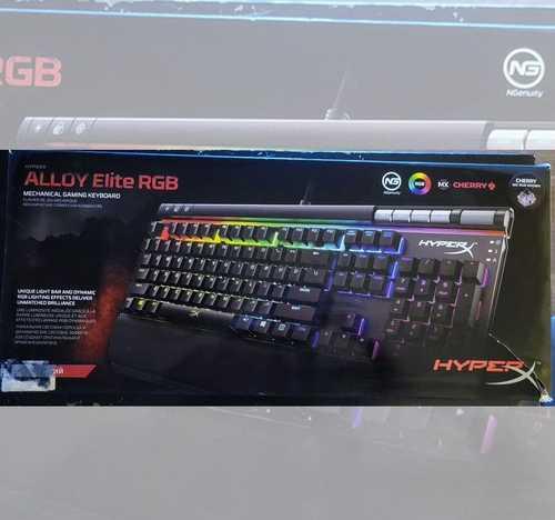 Механическая клавиатура hyperx alloy elite RGB