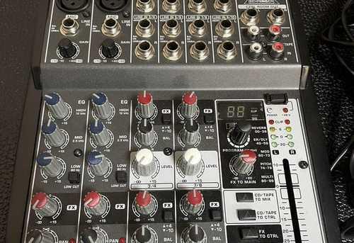 Микшерный пульт behringer xenyx1002fx