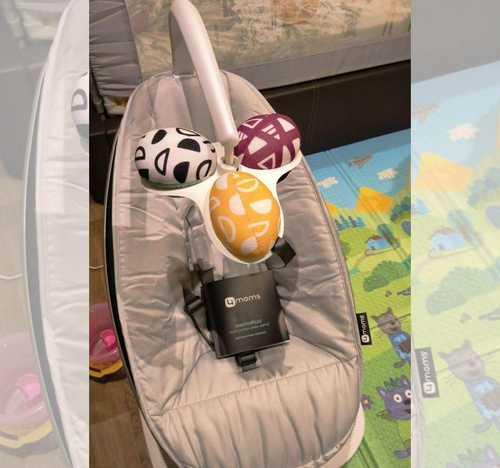 Кресло качалка 4moms mamaroo grey new