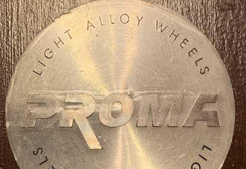 Заглушки на литые диски Proma R15 и kик