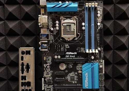 ASRock Z97 Pro3 LGA1150/ddr3 2014 года