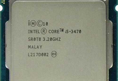 Процессор Intel Core i5-3470 (1155 3.2GHz 4c/4t)
