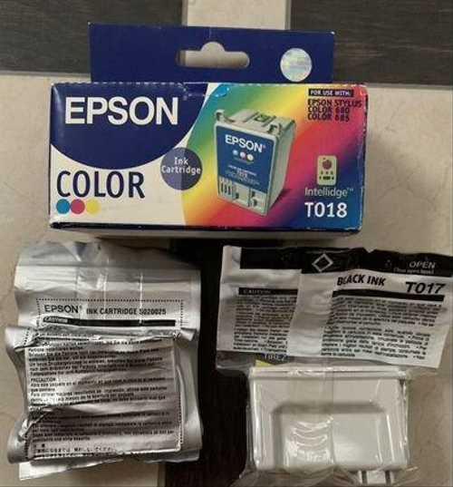 Картриджи для струйного принтера Epson
