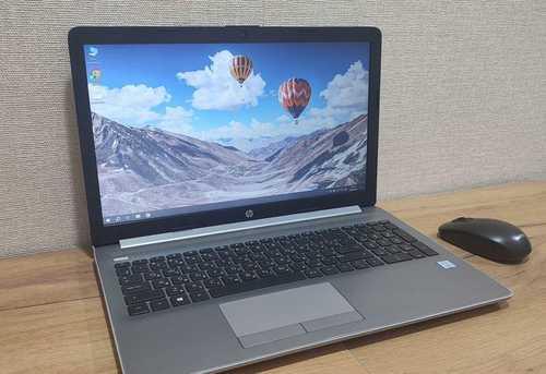 Мощный HP (FHD 15.6"/i3-7020U/12гб/SSD 512Гб)