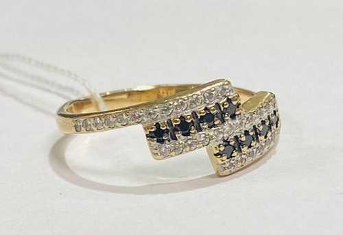 Золотое кольцо с фианитами (16800)*