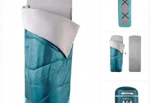 Спальный мешок + матрас 2 в 1 MH500 Quechua