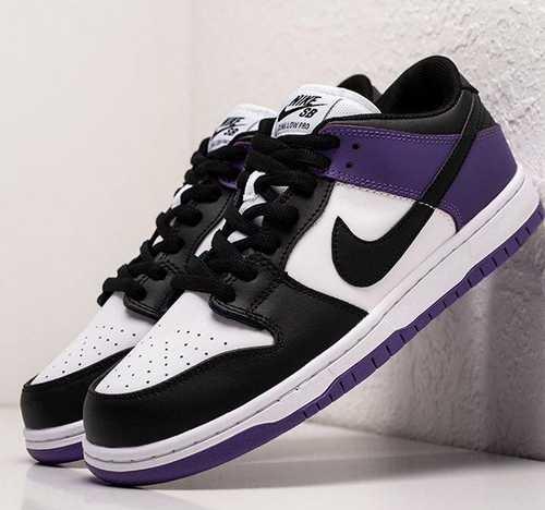 Кроссовки Nike sb dunk low court purple фиолетовые