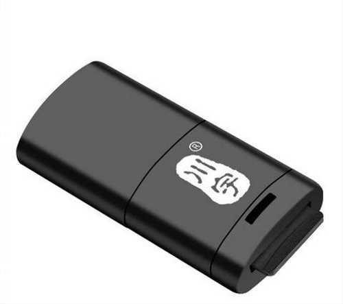 Картридер microSD Kawau C286 USB 2.0 черный