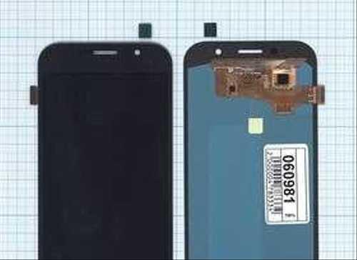 Дисплей для Samsung Galaxy A7 Черный - (amoled)