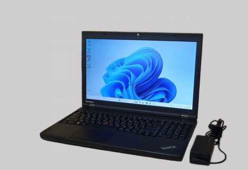 15.6" Lenovo ThinkPad T540p, 500 ГБ, Core i5-4300M, RAM 8 ГБ, GeForce GT 730M 1 ГБ