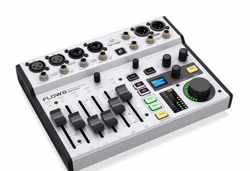 Behringer flow 8, цифровой микшерный пульт, 4 TRS