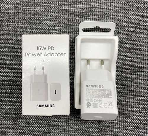 Сетевой адаптер Samsung 15w быстрая зарядка