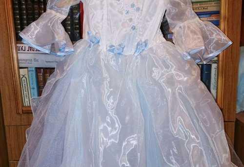 Новое капроновое праздничное платье для принцессы