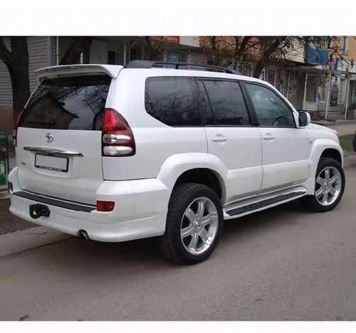 Подножки пороги Toyota Land Cruiser Prado 120