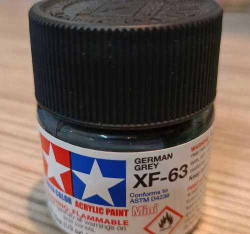 Tamiya XF-63 German Grey Акриловая краска
