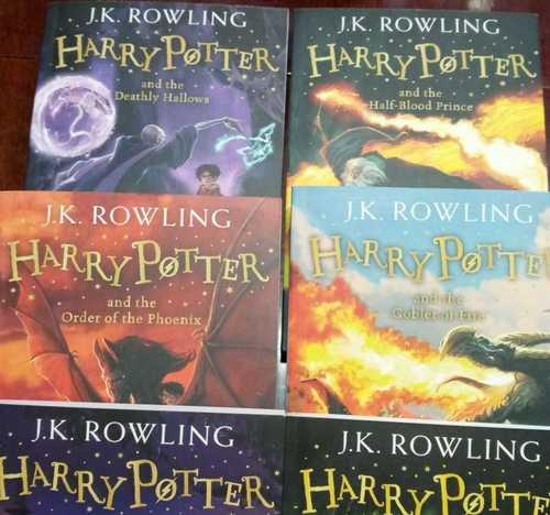 Harry Potter, Гарри Поттер, книги на английском