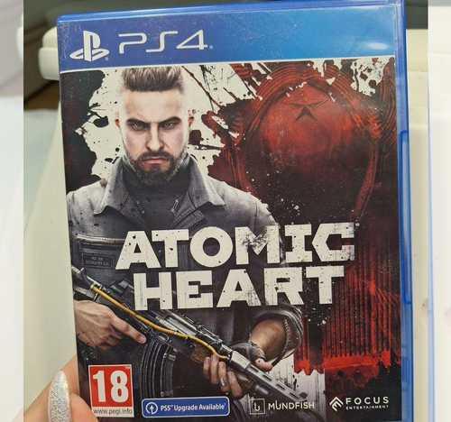 Диски на ps4 Atomic Heart