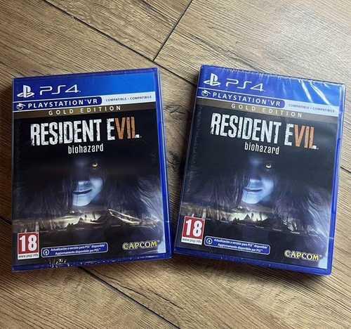 Resident evil 7 biohazard ps4 gold edition новый