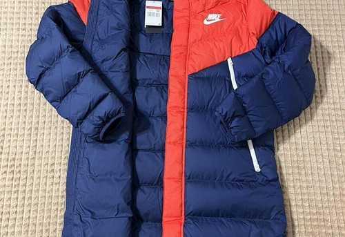 Пуховик Nike parka long оригинал новый