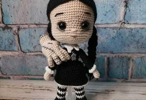 Кукла Уэнсдей Адамс.Wednesday Addams