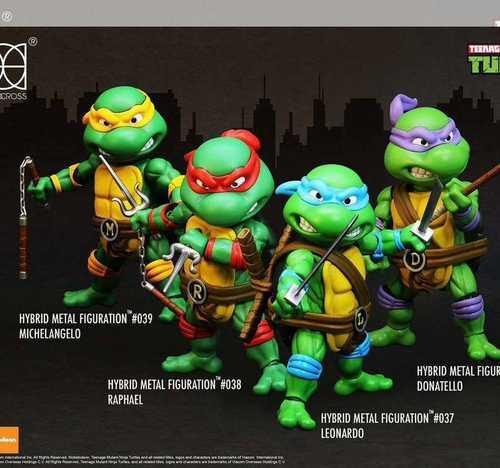 Herocross Teenage Mutant Ninja Turtles 4 Фигурки