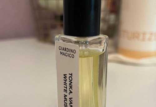 Духи giardino magico tonka, vanilla, white musk