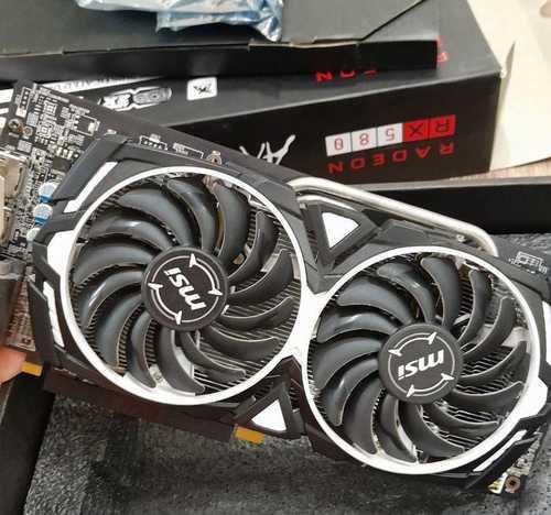 Видеокарта MSI AMD radeon rx 580 armor 8gb