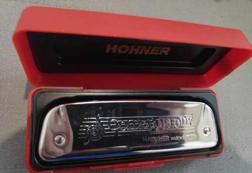 Губная гармошка Hohner Golden Melody тон C