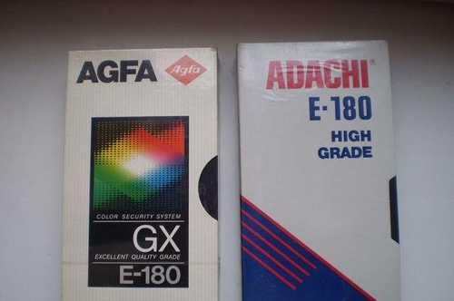 Видеокассета agfa GX E-180 Новая, запечатанная