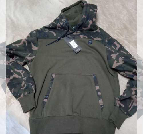 FOX Khaki/ Camo Hoody толстовка CFX056, размер М