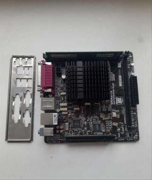 Mini ITX GA-N3050N-D2P + 8 гб ddr3
