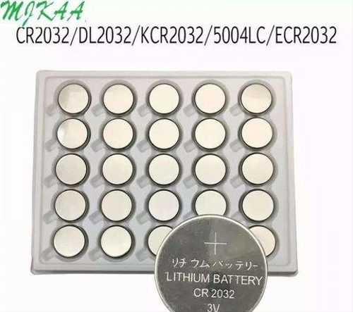 Батарейки CR2032 (3V) упаковка 25 шт