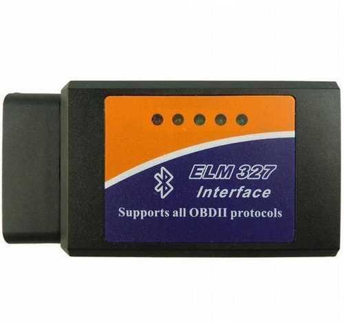 Автомобильный автосканер ELM327 OBD2 на чипе