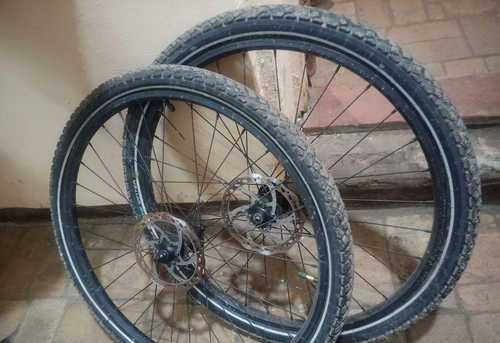 Комплект зимних колес для велосипеда 26