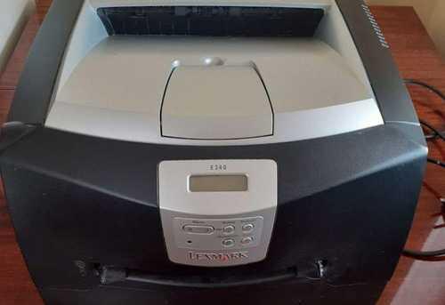 Принтер лазерный монохромный lexmark E340