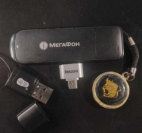 USB Модем 3g мегафон, micro USB 2.0 переходник