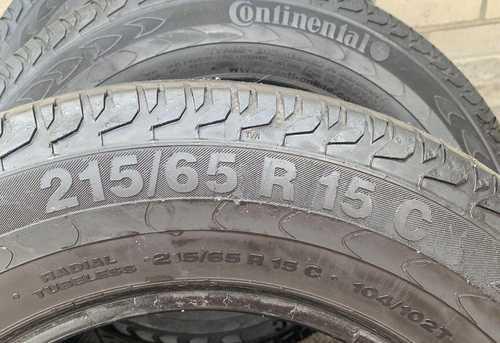 Шины continental vanco 2, 215/65/15C