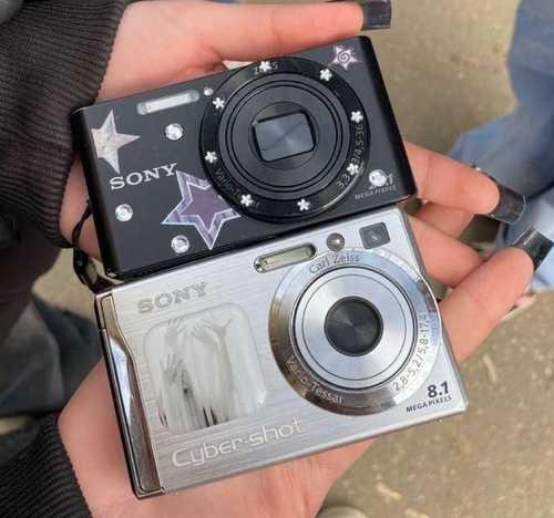 Фотоаппараты от Sony Cyber shot Y2k