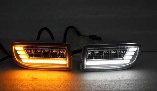Land Cruiser 100 LED Туманки диодные дхо E9LZ5