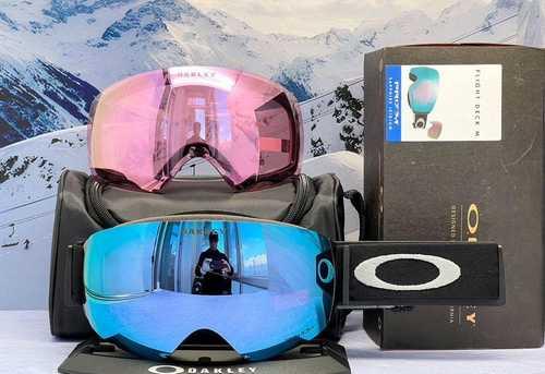 Комплект Oakley Flight Deck M Sapphire + HI Pink