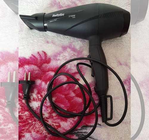 Фен BaByliss Paris made in italy 2100W ionic