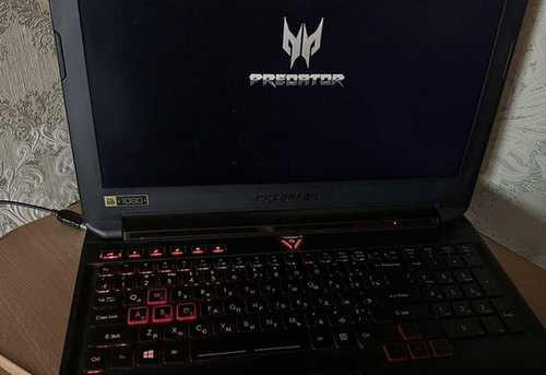 Ноутбук acer predator