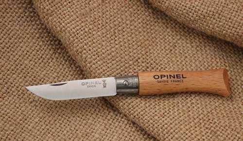 Складной нож Opinel №4, нержавеющая сталь