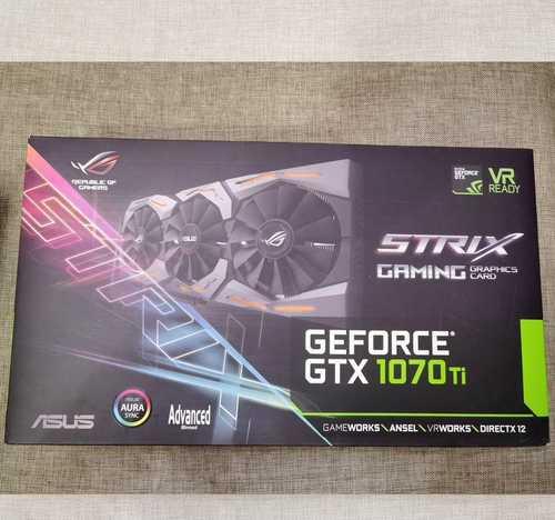 Видеокарта gtx 1070 ti 8gb