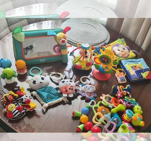 Игрушки и погремушки chicco,fisherprice,hape и др