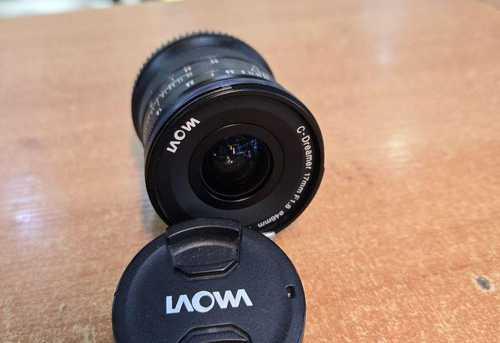 Объектив Laowa 17mm f/1.8 Micro 4/3 Manual