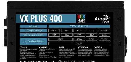 Новый блок питания AeroCool VX plus 400W RGB