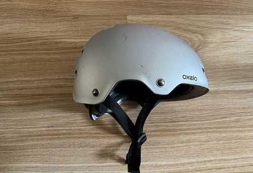 Шлем декатлон Oxello mf500 52-55 grey