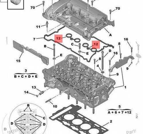 Прокладка свечного колодца